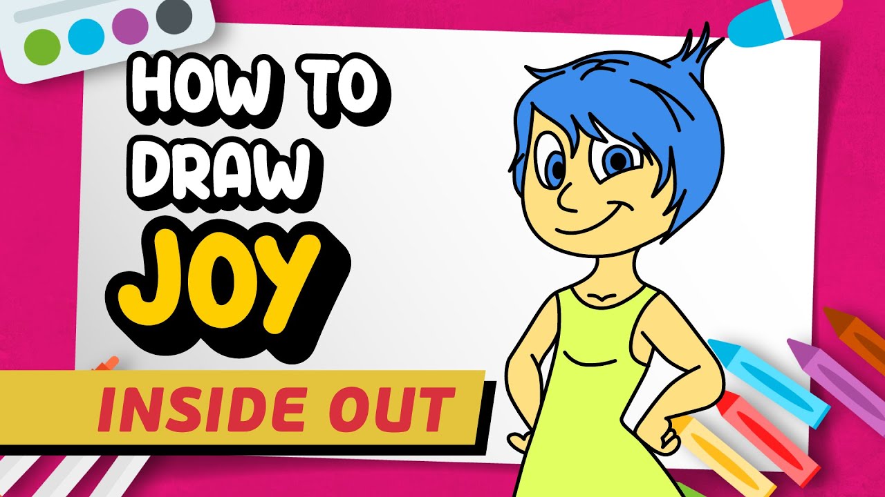 HOW TO DRAW JOY I INSIDE OUT - YouTube