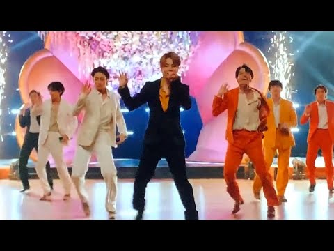 BTS Dynamite Performance at Grammy's 2021