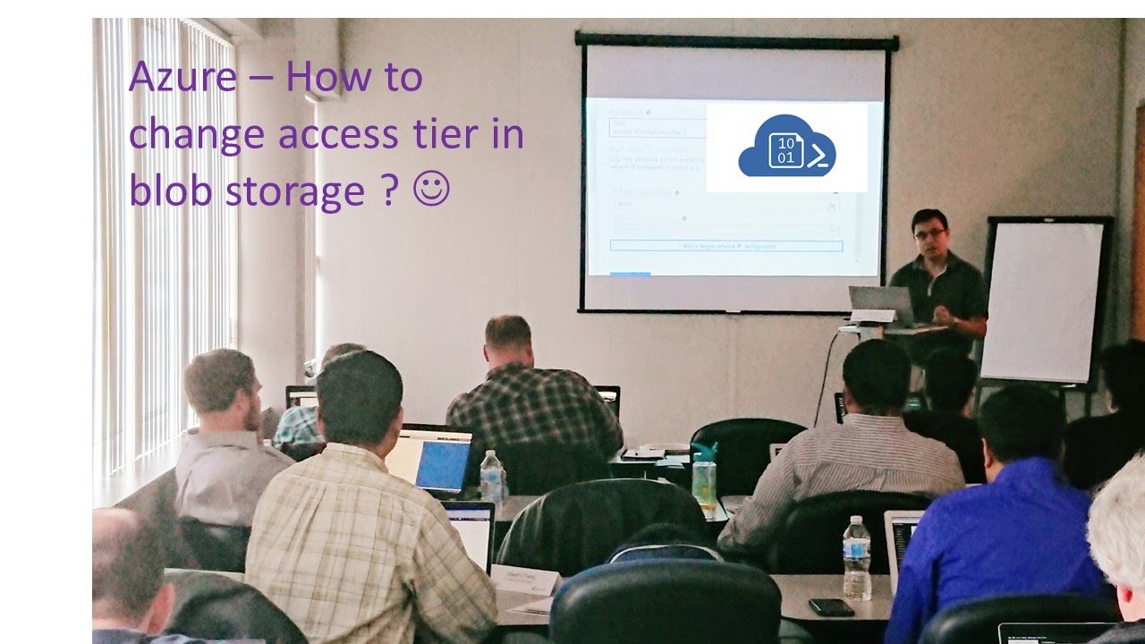 Azure - How to change access tier in Blob Storage? - YouTube