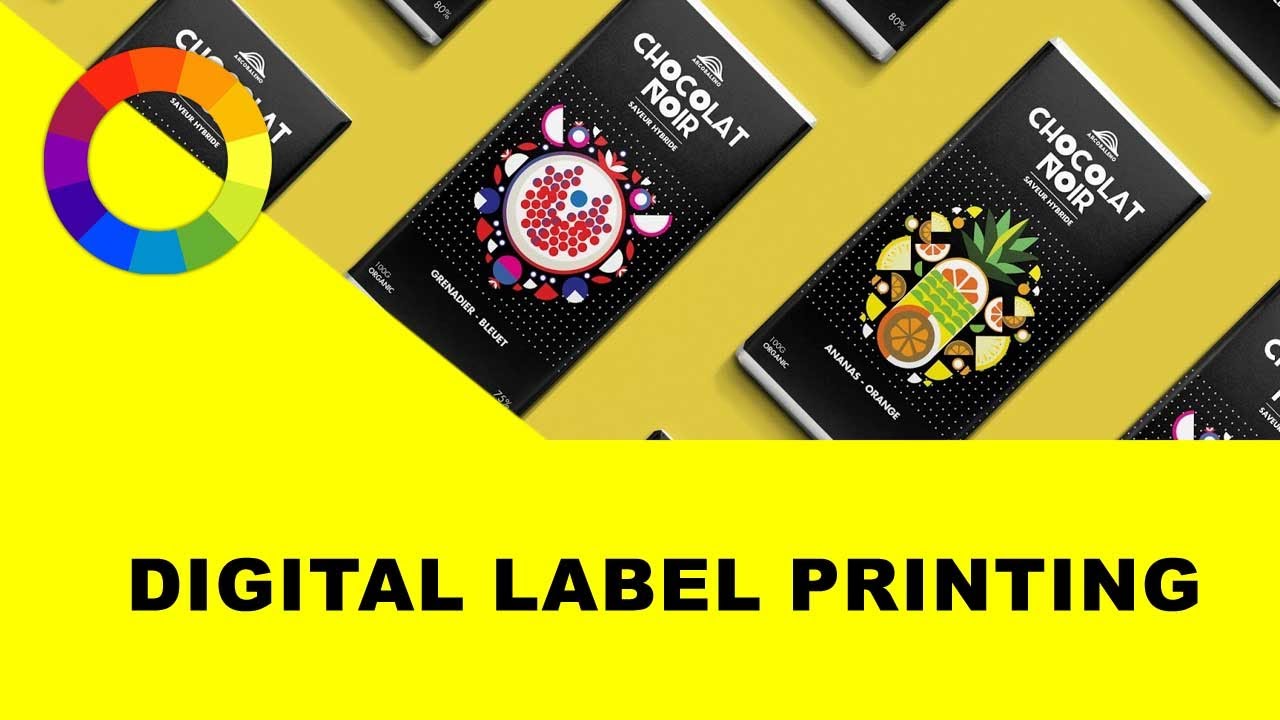 Digital Label Printing - YouTube