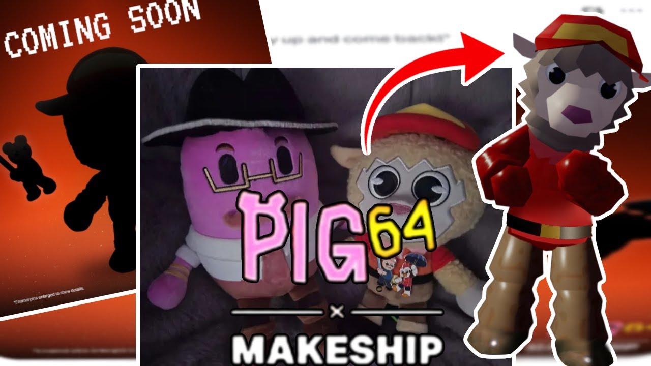 🛒PIG 64 x Makeship - AJ Alpaca Plushie | PIG 64 Part 2 #pig64 - YouTube
