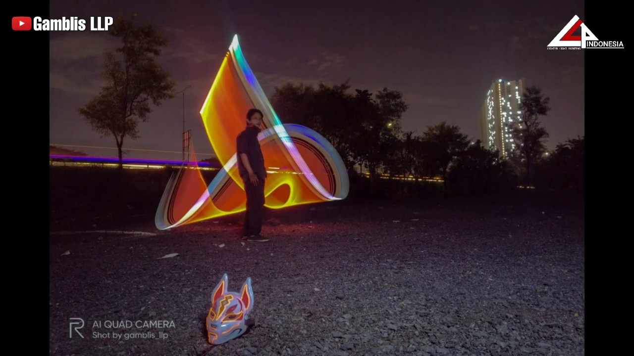 Realme 5i - LIGHTPAINTING PHOTOGRAPHY - Gamblis LLP #ShotOnRealme - YouTube