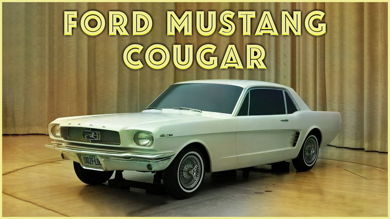 1962 Ford Mustang Cougar Proposal: The Design That Started a Legacy ...