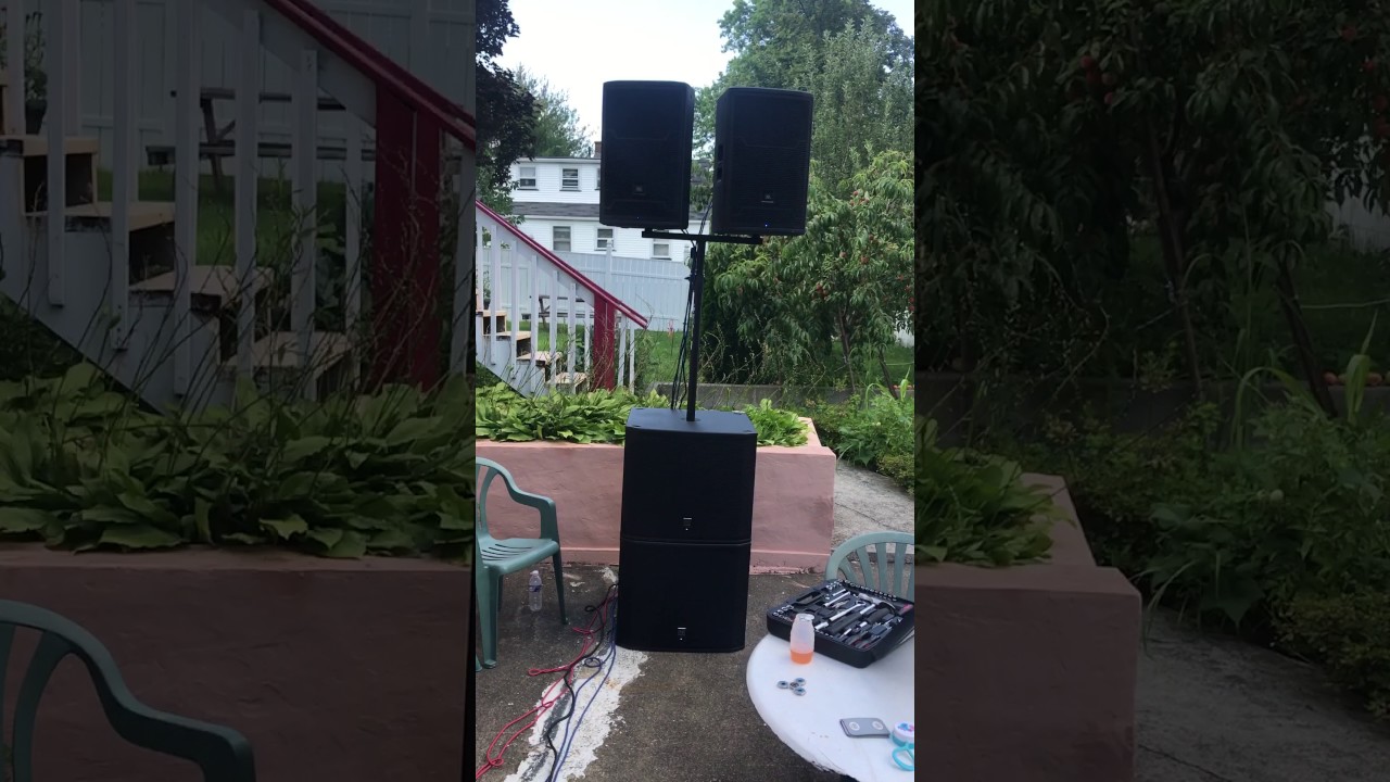 JBL PRX - EV EKX - DBX DRIVERACK VENUE 360 Sound Check - YouTube
