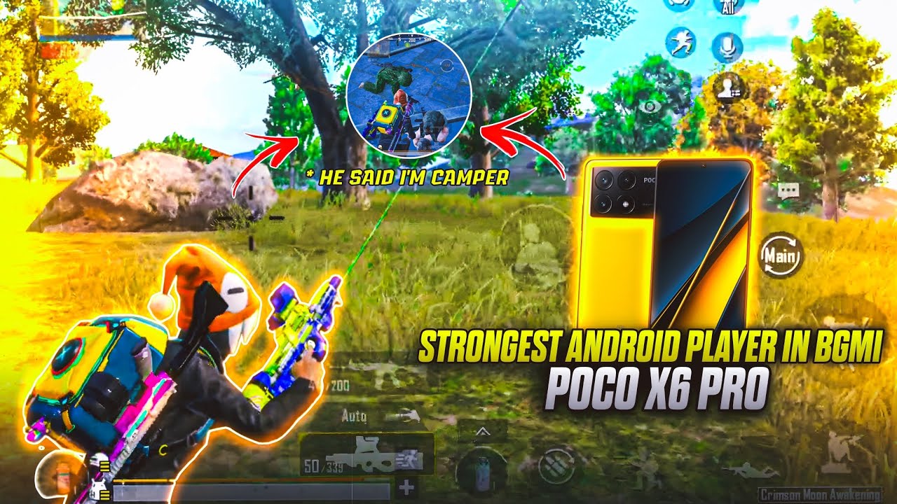 POCO X6 PRO🔥90FPS - INDIAN KID GOT FASTEST CHINESE REFLEXS IN BGMI-PUBG ...