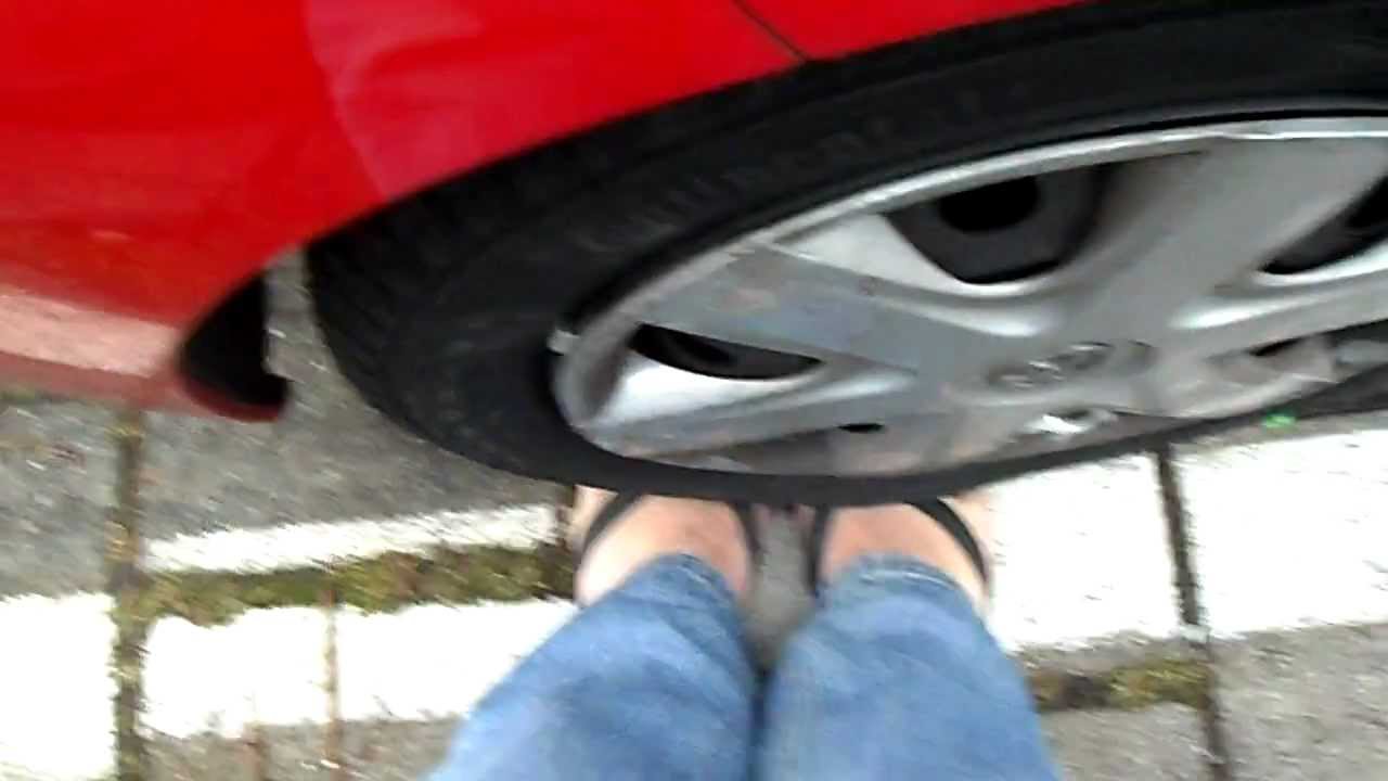 M&M's and toes crushed under a car.AVI - YouTube