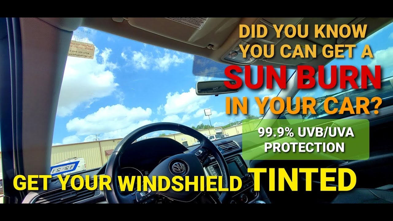 Why tint your windshield? Benefits of clear ceramic windshield tint by ...