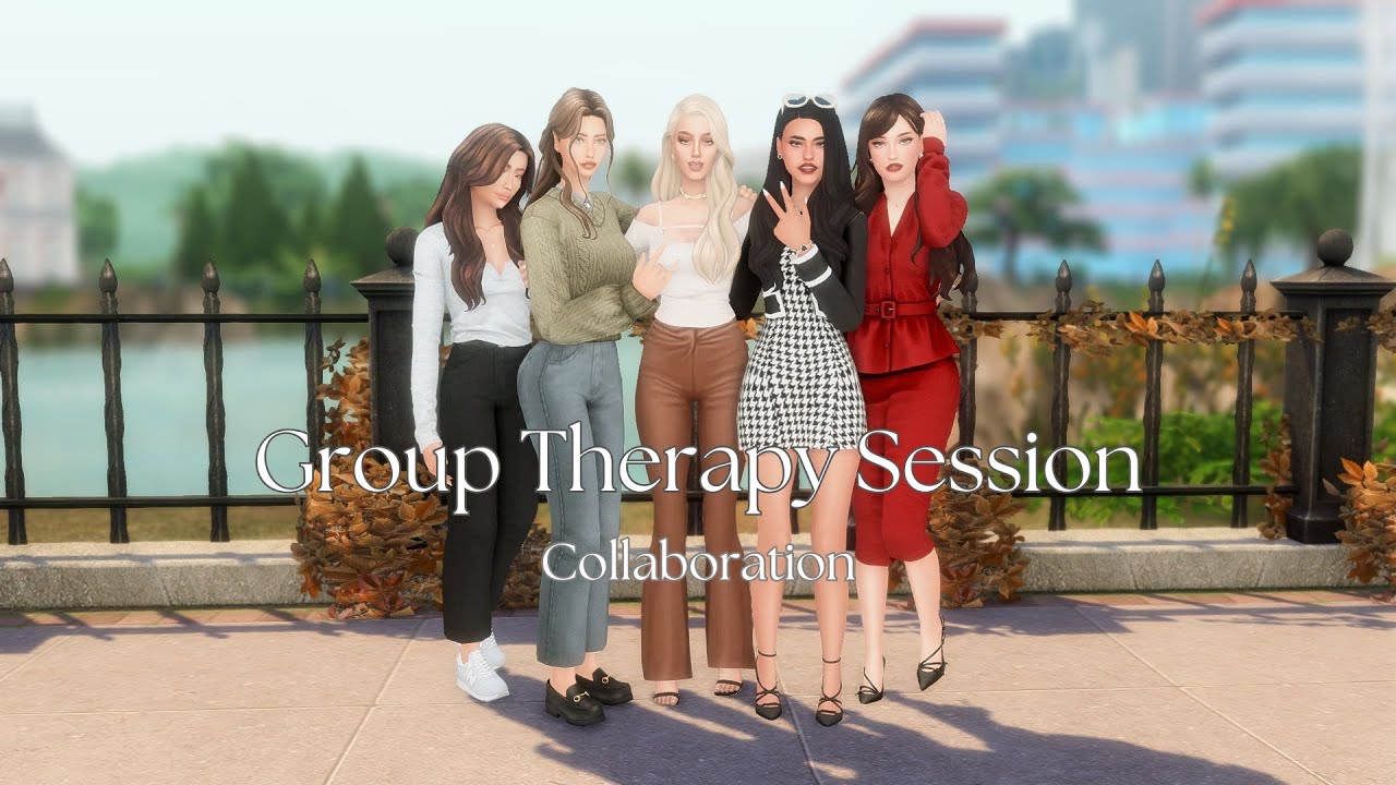 Group Therapy Session | Collaboration | Sims 4 Story - YouTube