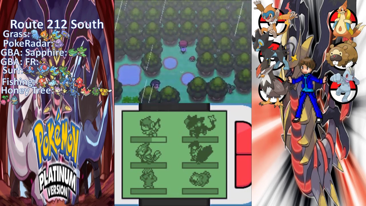 Pokemon Platinum: Part 42: Galactic Bomb Testing & Wet Mud in Route 212 ...