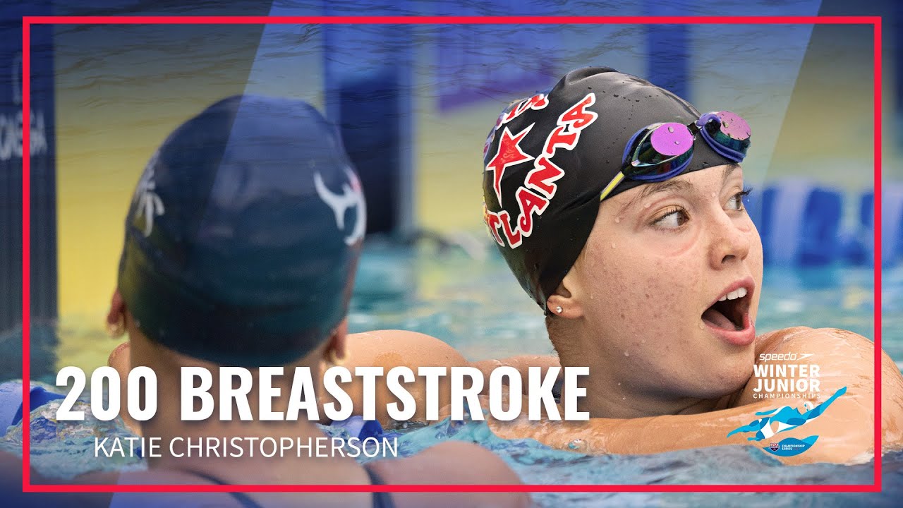 Katie Christopherson Wins Women's 200 Breaststroke | 2022 Speedo Winter ...