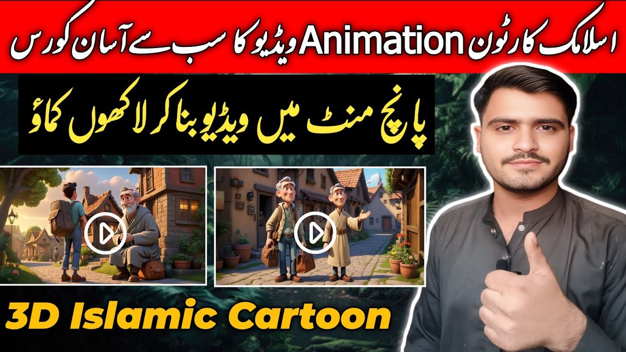 Islamic Cartoon Animation Video Kaise Banaye | How To Make Islamic ...