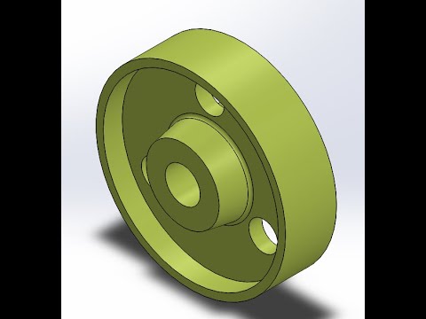 Solidworks Beginner's tutorial-Cart Wheel - YouTube