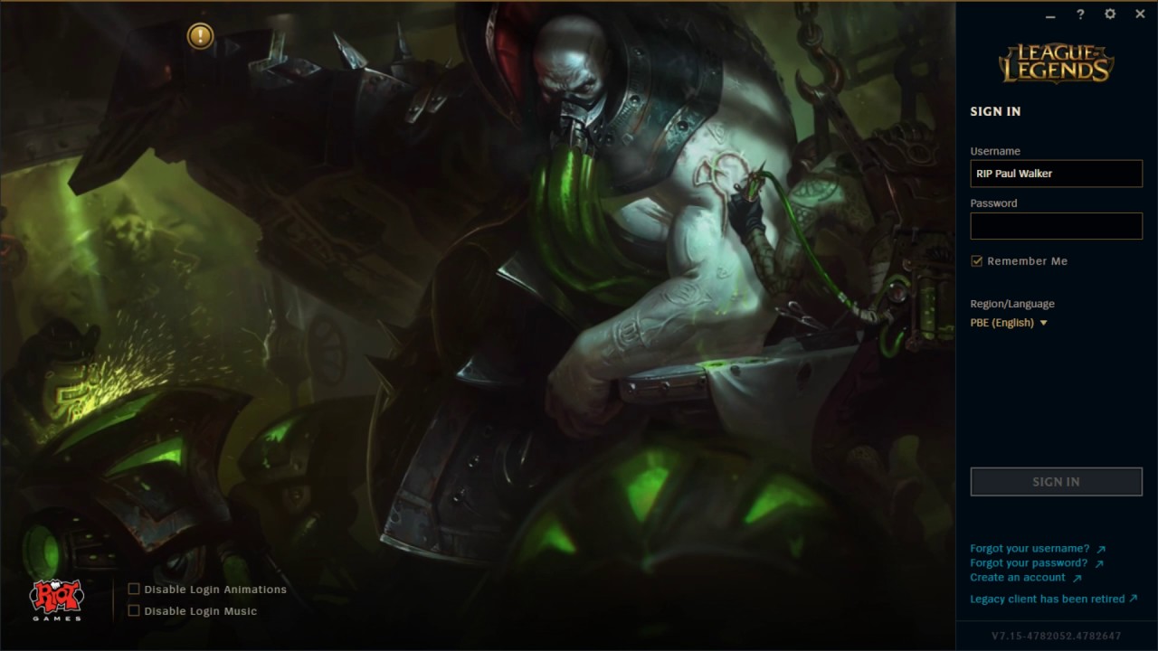 Urgot Rework Login - PBE Server - League Of Legends - YouTube