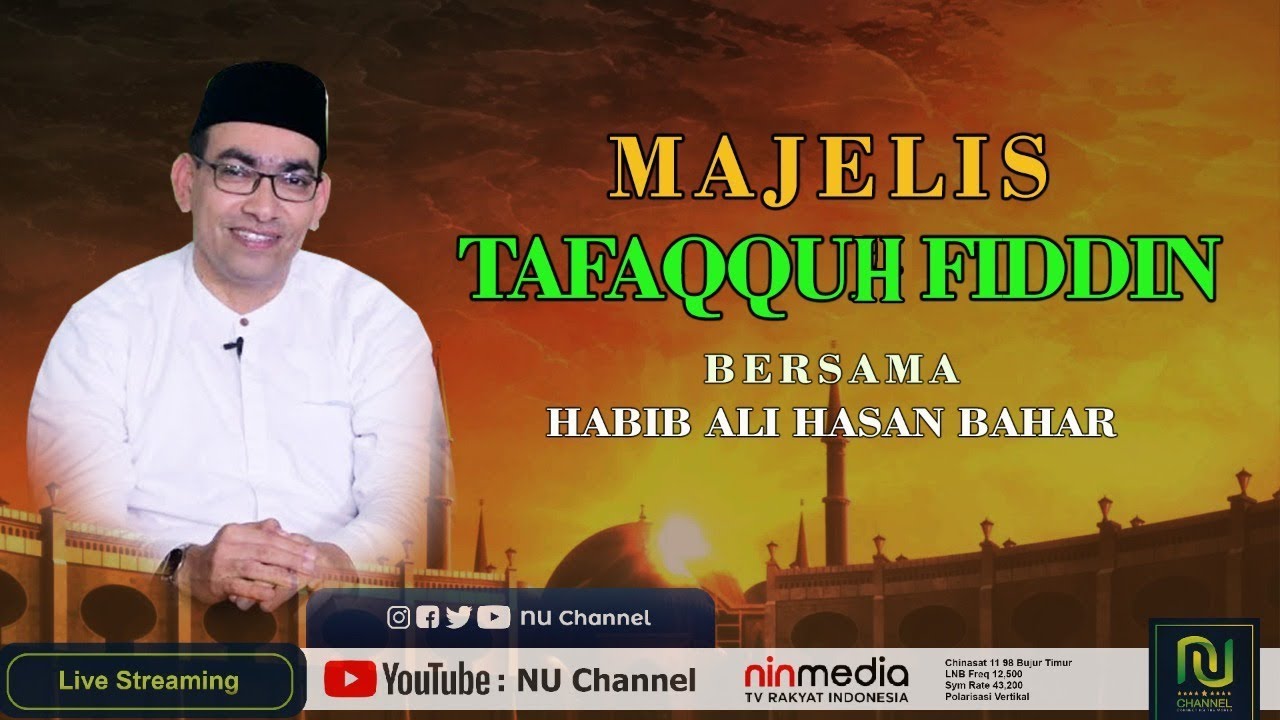 (LIVE) TAFAQQUH FIDDIN BERSAMA HABIB ALI HASAN BAHAR - YouTube
