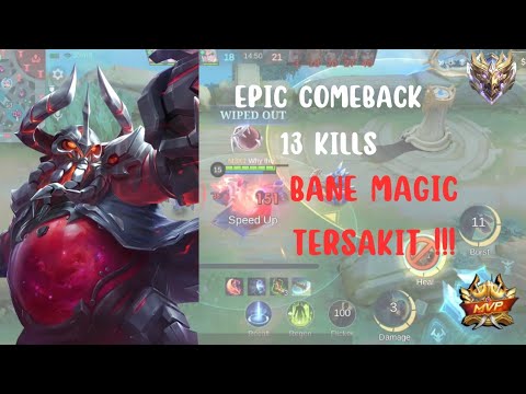 EPIC COMEBACK BANE MAGIC 13 KILLS ‼️ - YouTube