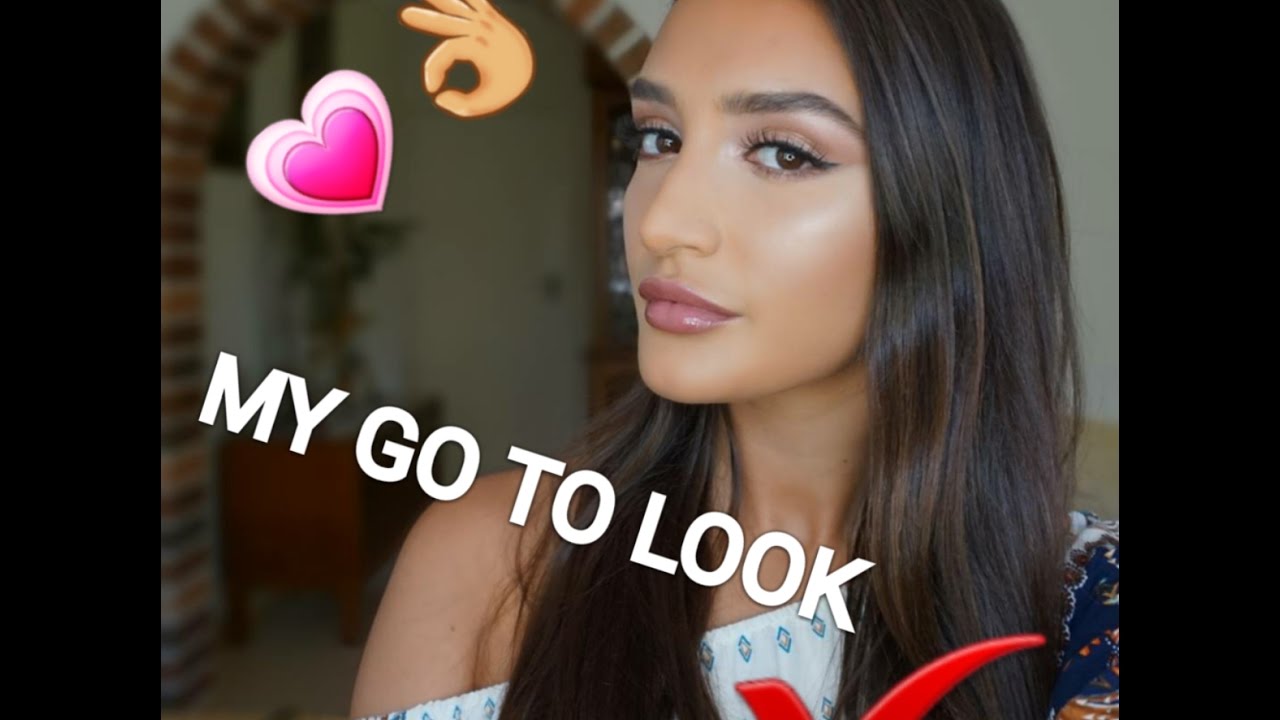 My go to makeup look tutorial - Jess Barca Makeup - YouTube