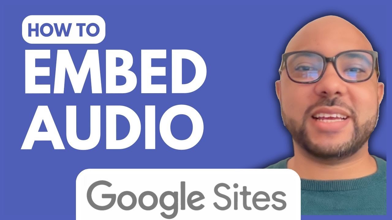 How To Embed Audio In Google Sites - YouTube