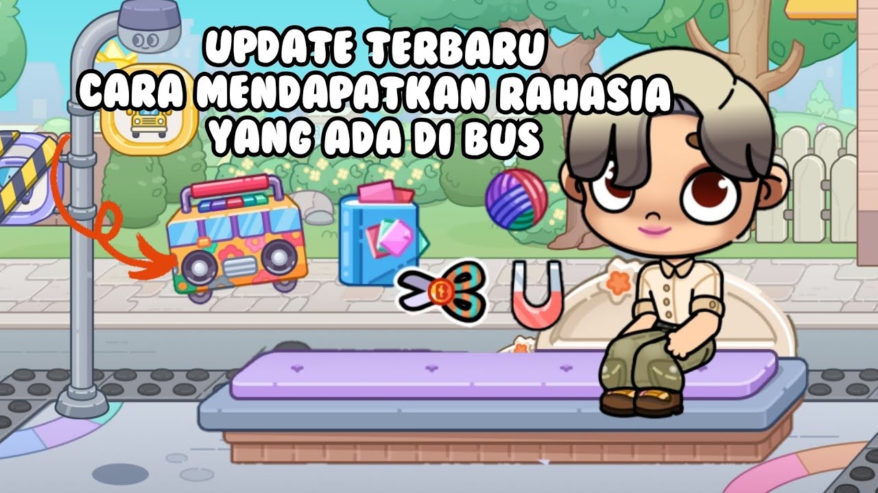 UPDATE TERBARU, CARA DAPATKAN RAHASIA YANG ADA DI BUS || AVATAR WORLD ...