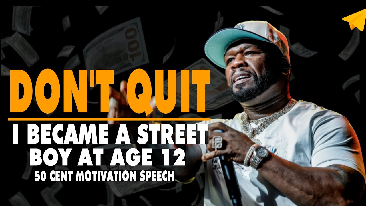 Don't stop 🛑 trying untill you succeed | 50 cent motivational speech # ...