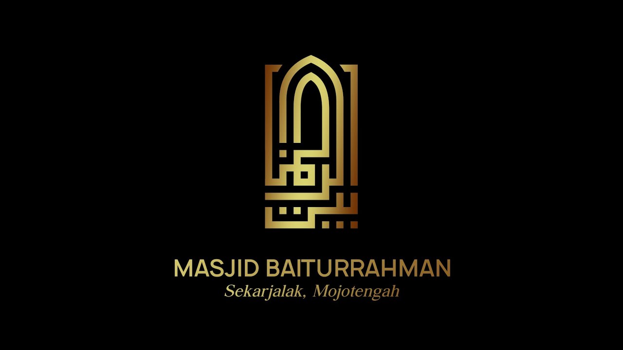LOGO MASJID BAITUR ROHMAN SEKARJALAK - YouTube