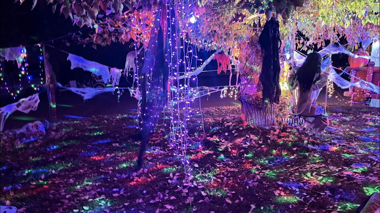 Dazzle them with Lights at The Walker River RV Resort - YouTube