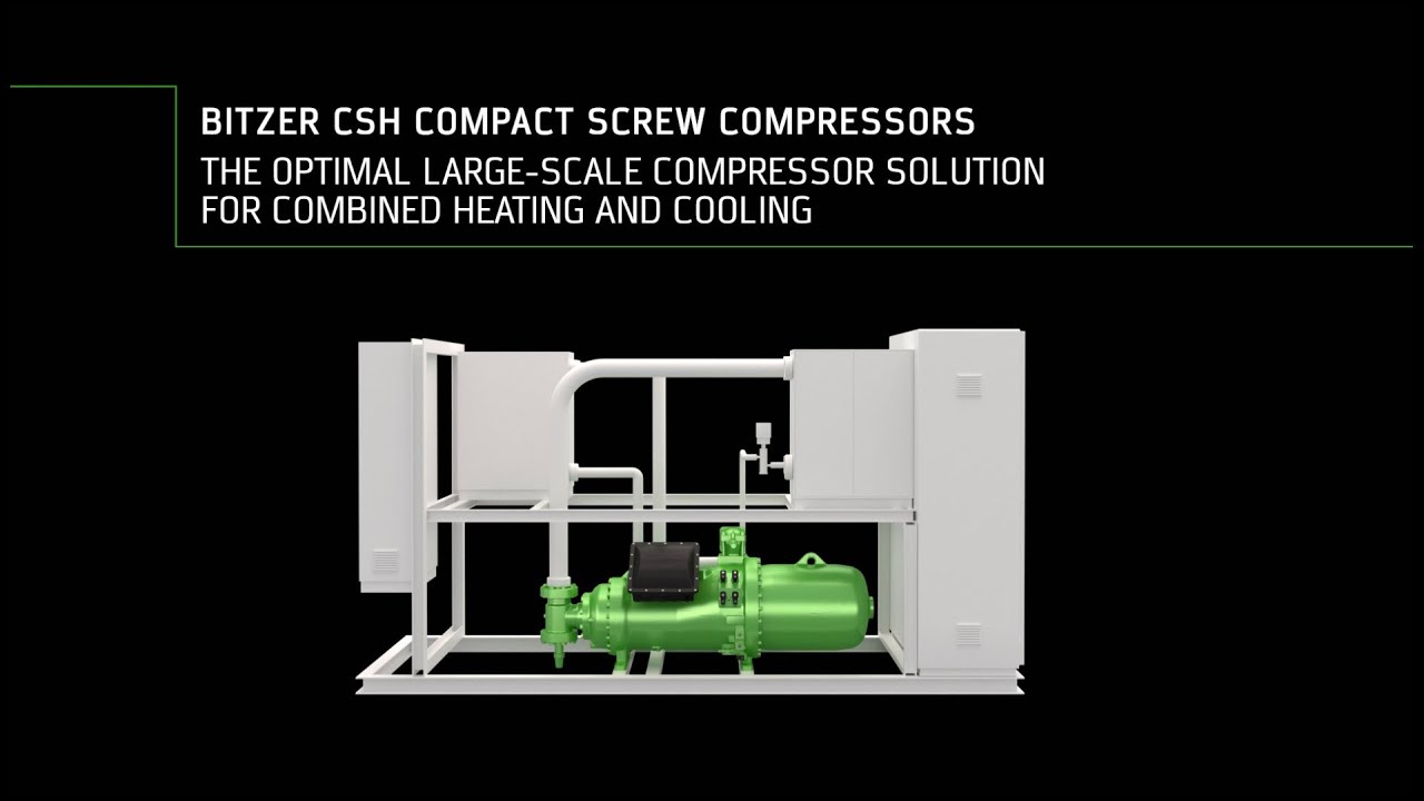 BITZER CSH screw compressors: the large-scale compressor solution for ...