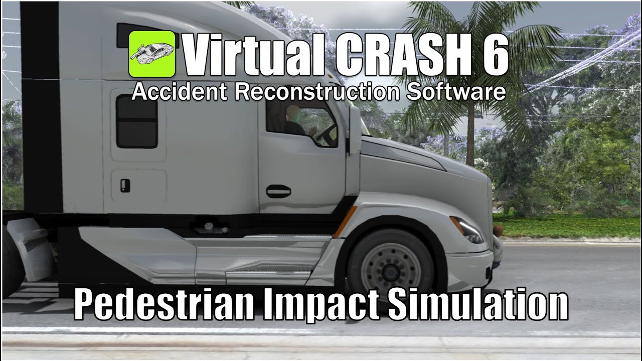 Tractor vs Pedestrian | Virtual CRASH 6 - YouTube