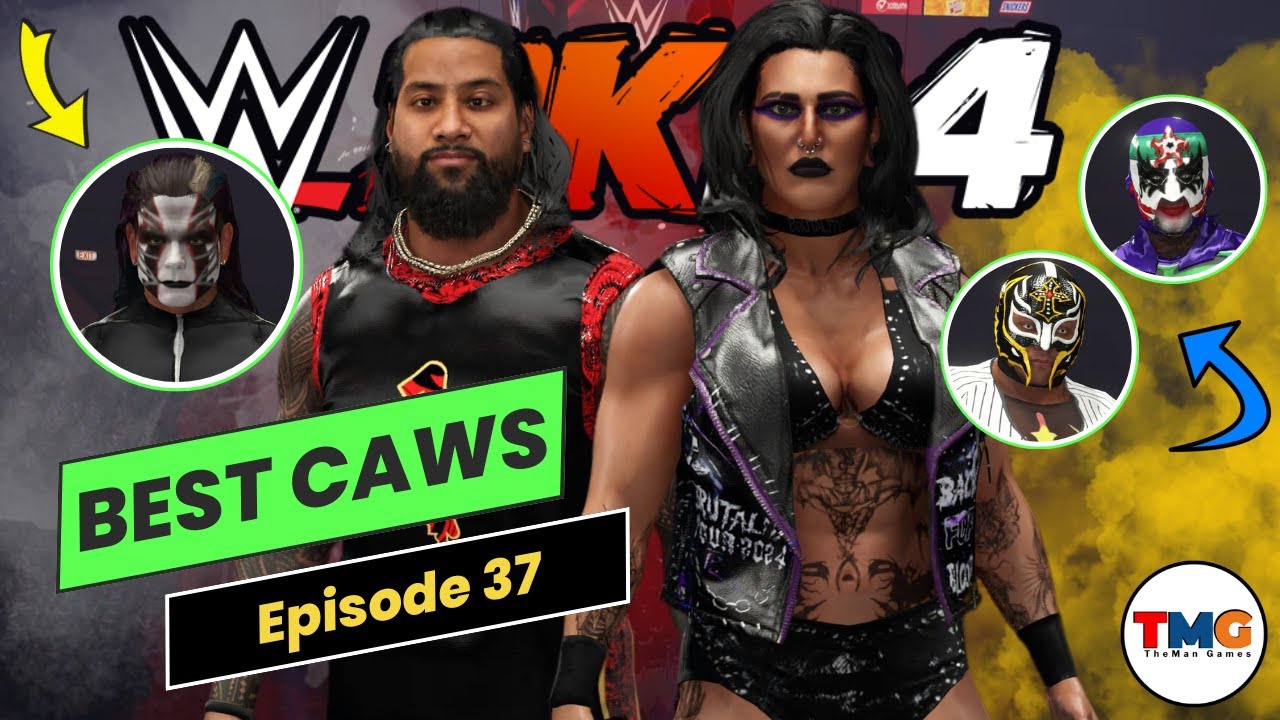 WWE 2K24 : Where to find the Best Creations Ep 37 Featuring Jimmy Uso ...