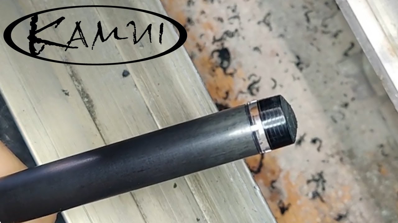 Installing the New kamui Athlete Tip on a becue carbon shaft - YouTube