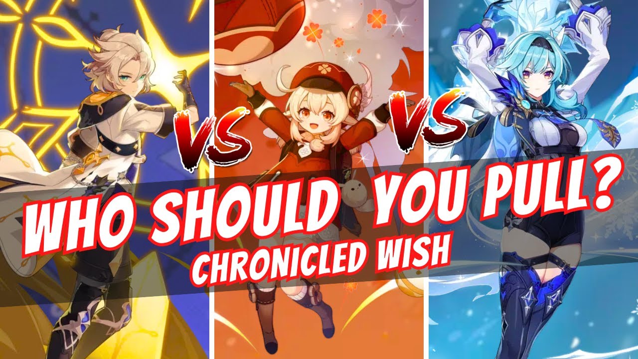 ALBEDO / KLEE / EULA - Which LIMITED 5-Star Should You Pull In Genshin ...
