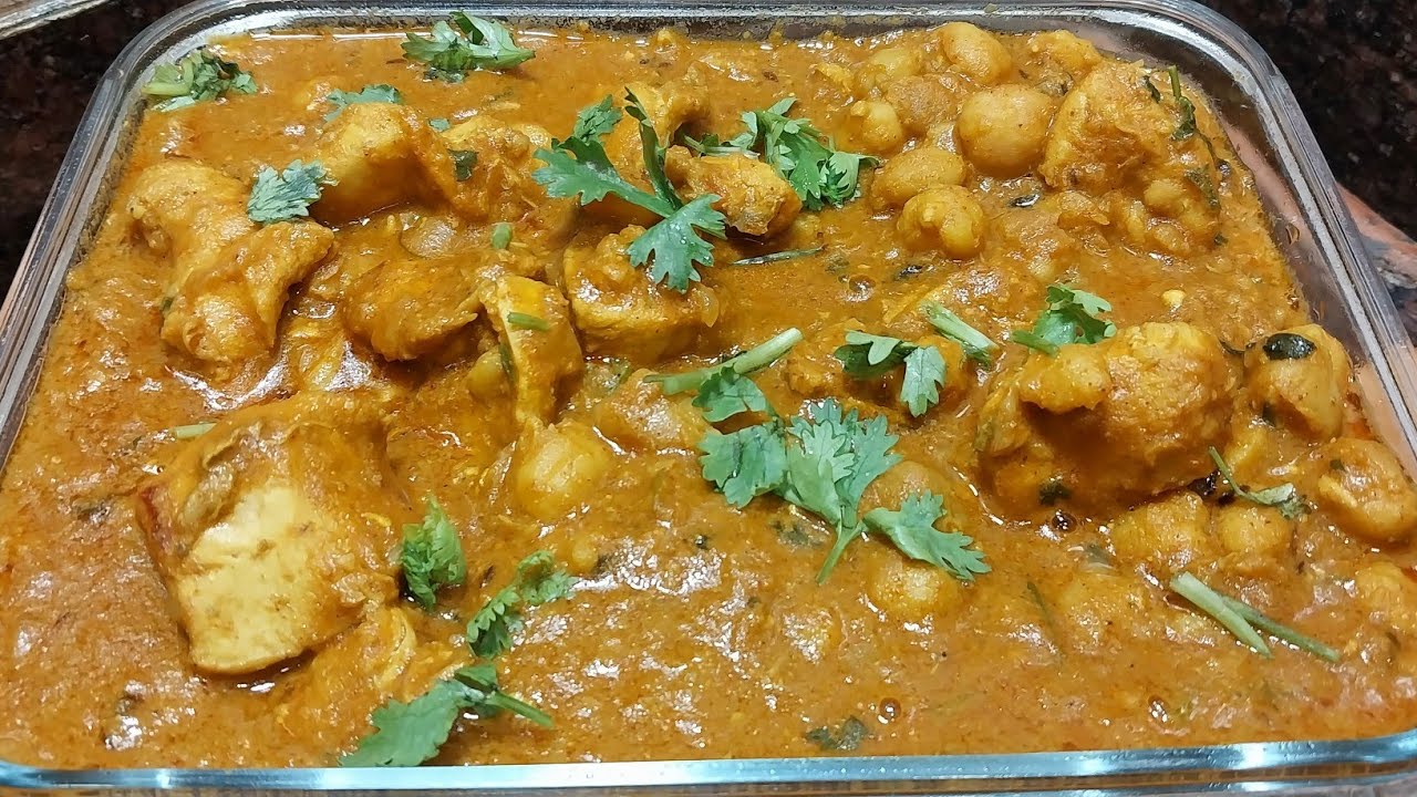 Murgh Cholay | Chicken Cholay Recipe | Chana Chicken | Chana Recipe ...
