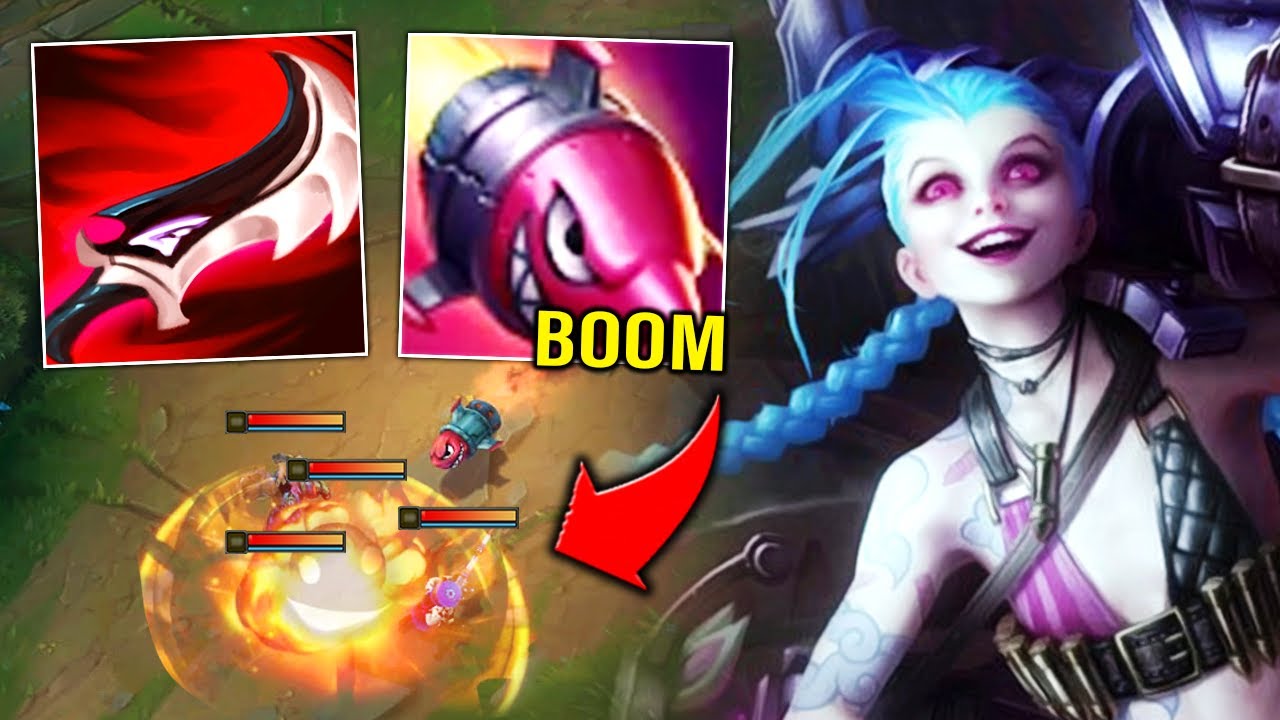 I CREATED THE DEADLIEST JINX ROCKET! (HUGE SHRAPNEL DAMAGE) - YouTube