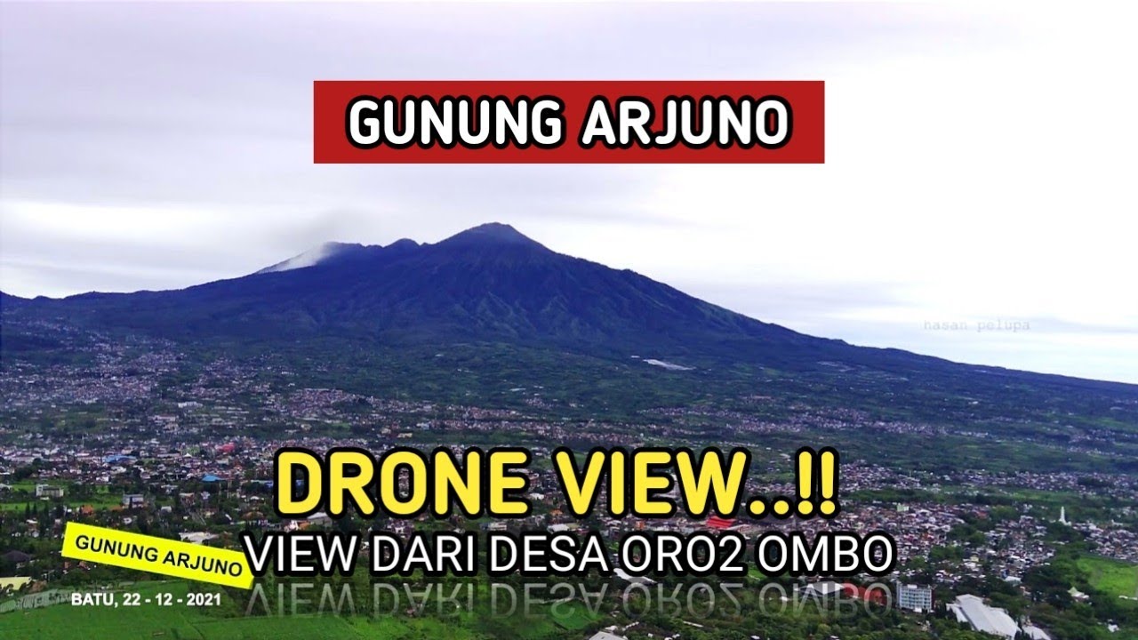 Gunung Arjuno I Drone View - YouTube