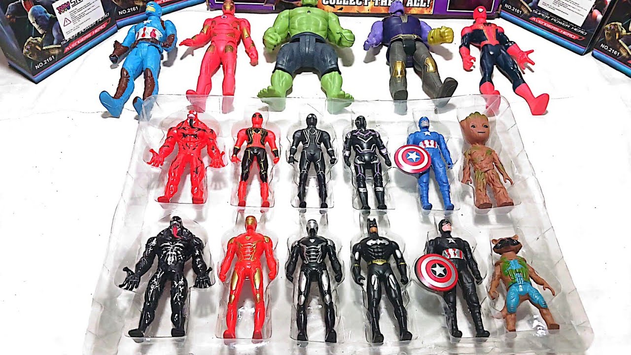 Marvel Popular Toy Collection | Spider Man Action Doll | Marvel Toy Gun ...