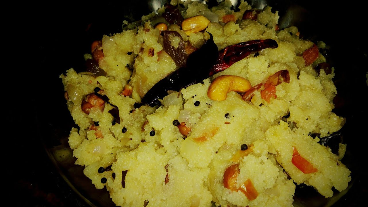 Sooji Upma Recipe - YouTube