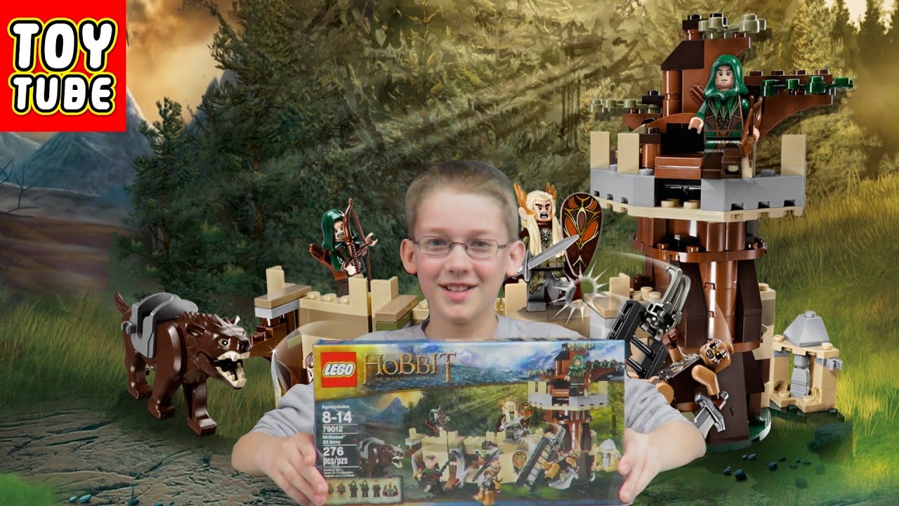 LEGO The Hobbit Mirkwood Elf Army Set 79012 - YouTube