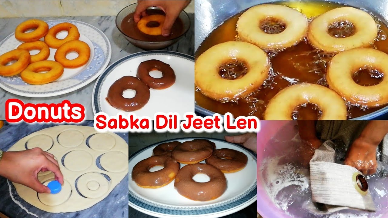 Homemade Donuts Recipe (Doughnuts) 🍩| Tasty And Quick Recipe ...
