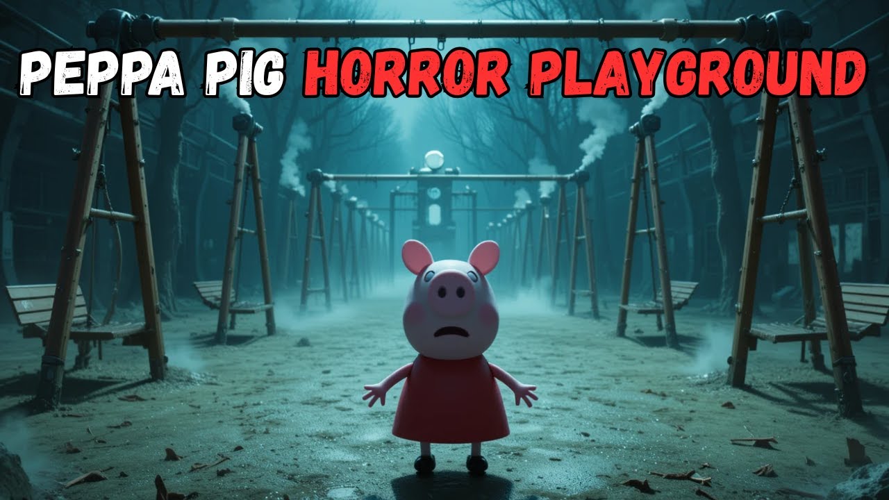 SCARIEST Peppa Pig Horror Story: Peppa Pig Ghost in a Haunted ...