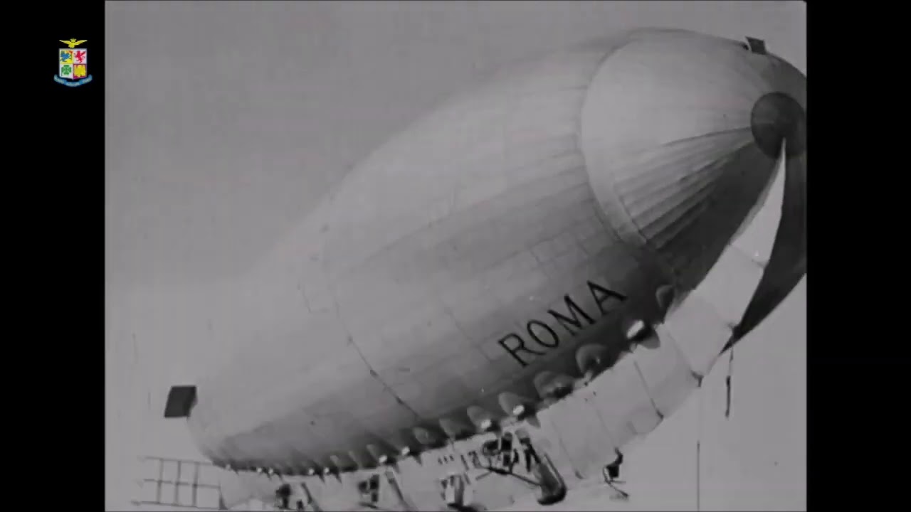 Italian airship ROMA - YouTube
