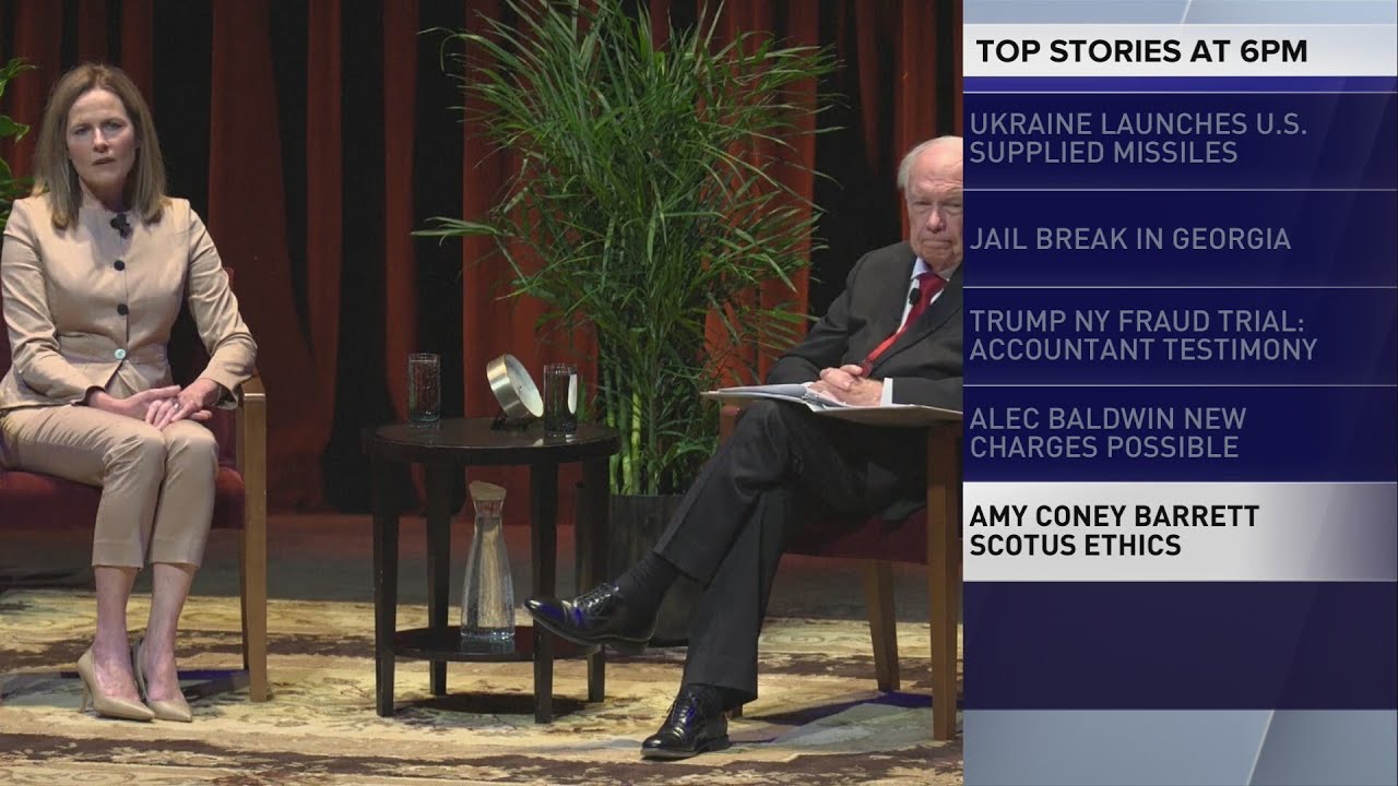 Justice Barrett expresses support for a formal US Supreme Court ethics ...