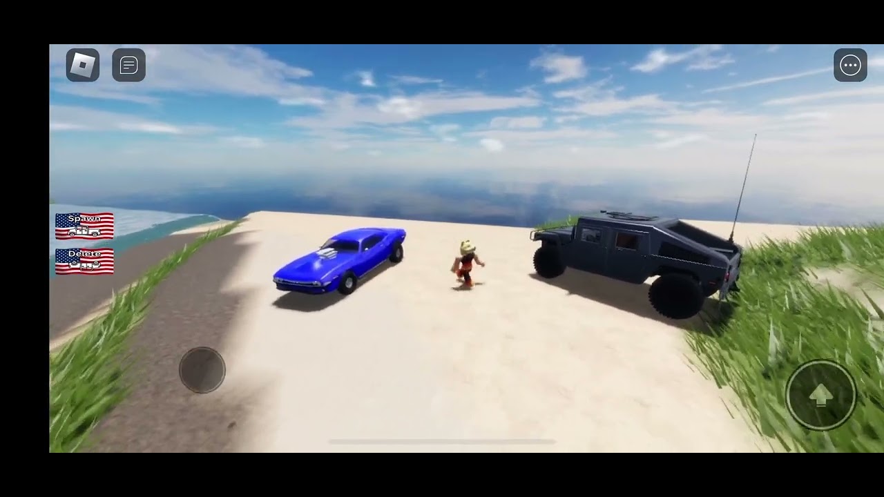 I found a secret car in american plains mudding!!! Hummer Roblox - YouTube