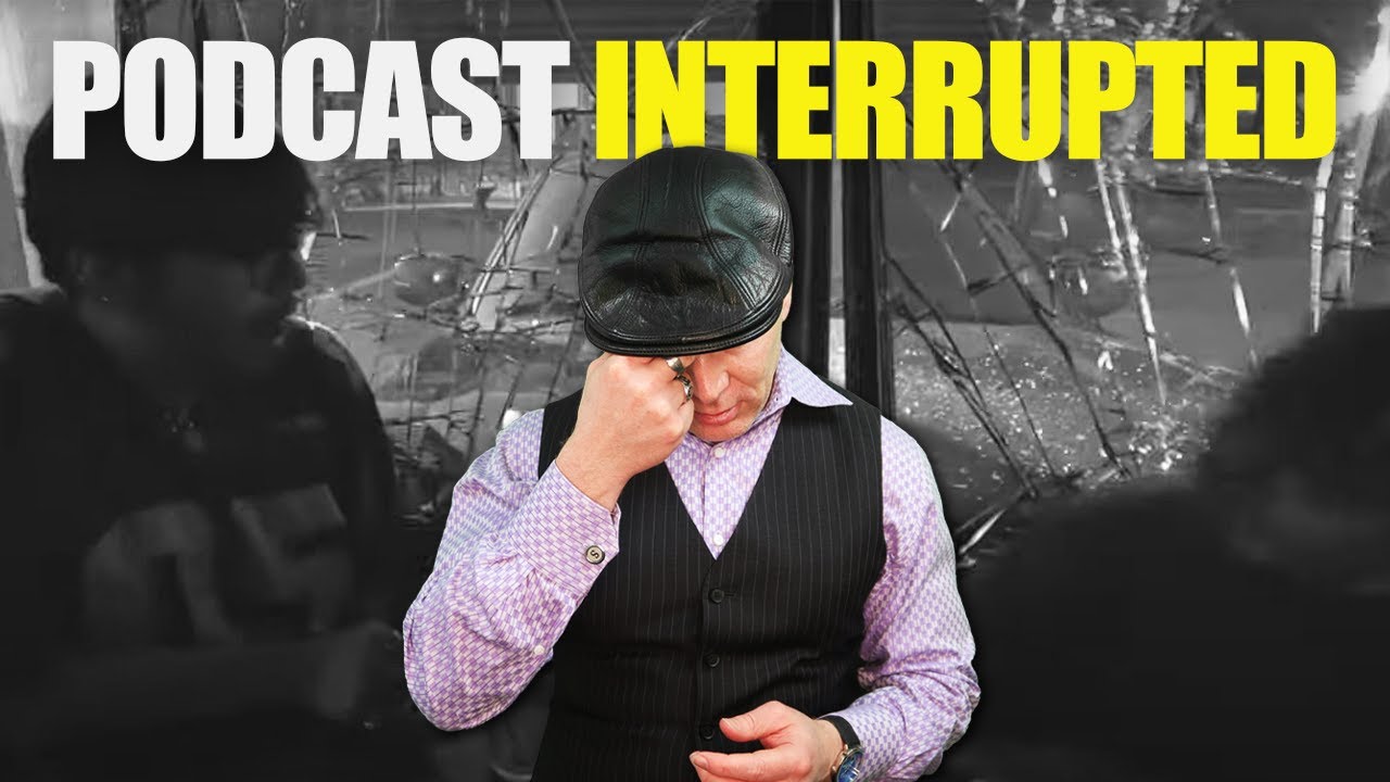Podcast Interrupted: The Shocking Moment a Car Crashes Into Their ...