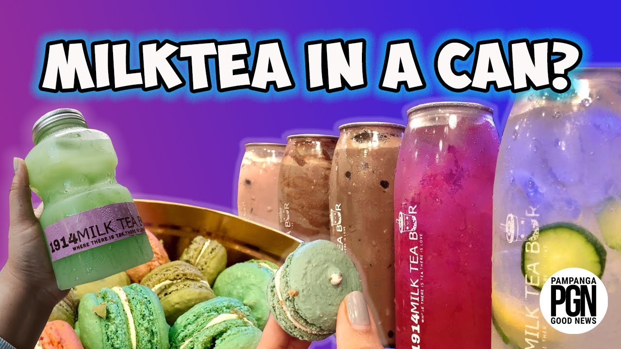 Milk Tea in A Can (1914 Milk Tea Bar) - YouTube