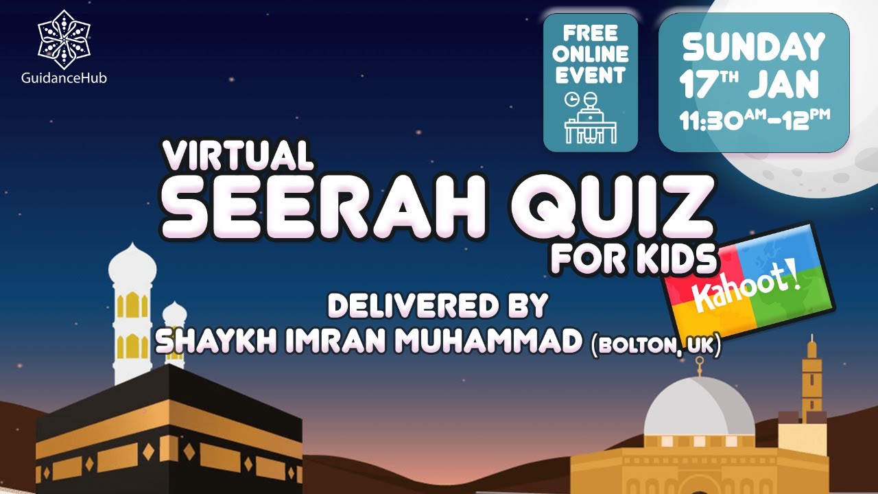 Virtual Seerah Quiz for Kids | Ustadh Imran - YouTube