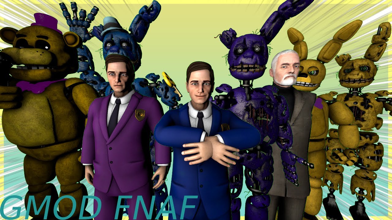 GMOD FNAF | the golden era - YouTube
