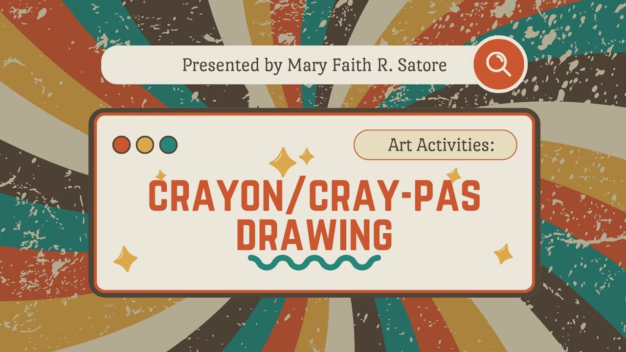 Art Activities: Crayon/Cray-Pas Drawing - YouTube