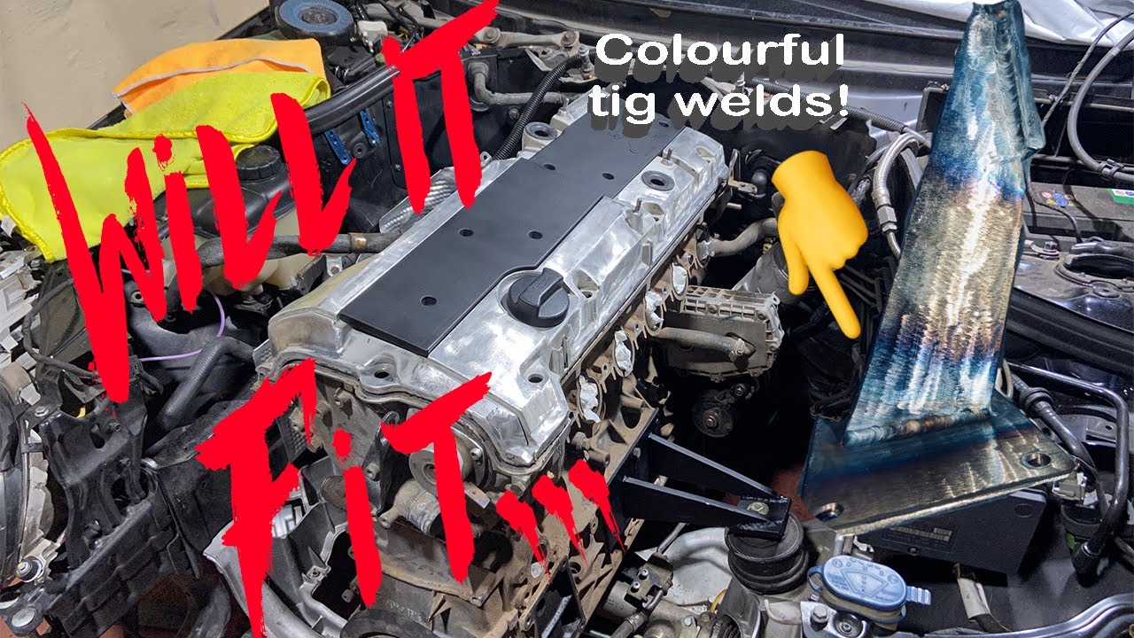 HUGE New 6 Cylinder Engine (M104) + Building Engine Mountings ...