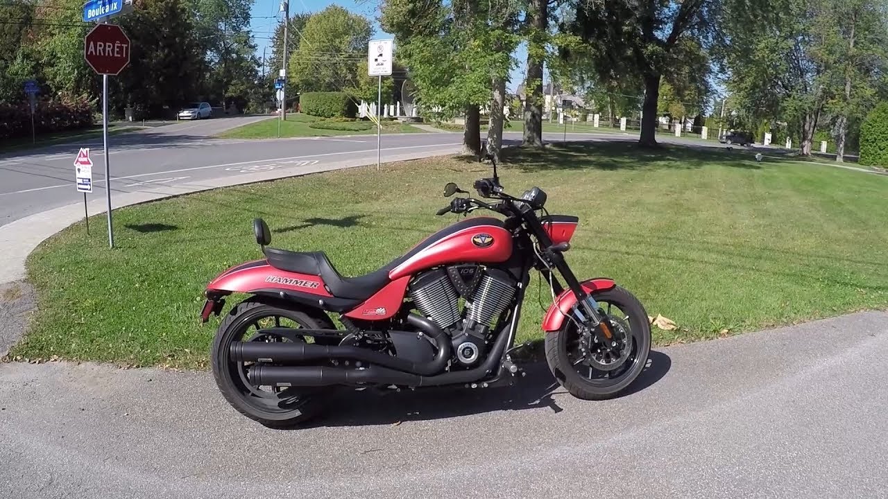 Victory Hammer S 2011 Motorcycle Review - YouTube