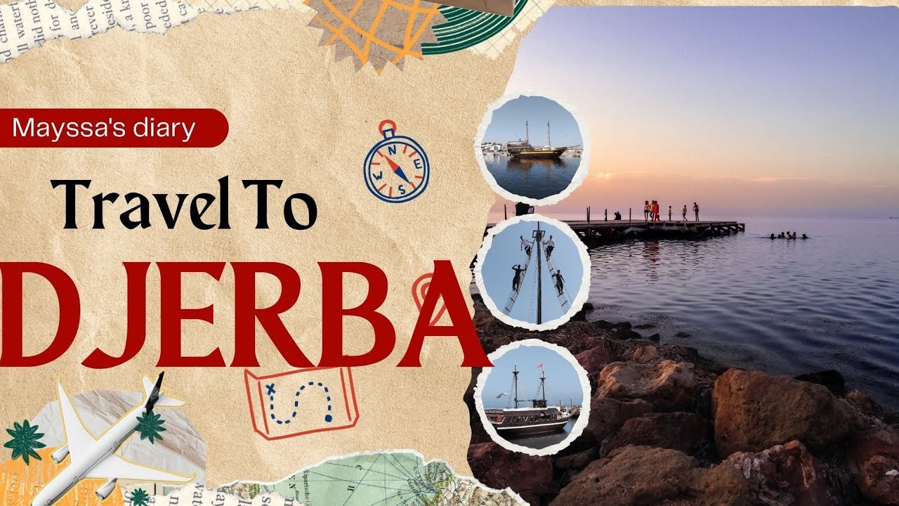 Trip to Ras El Rmal island in Djerba/رحلة الى جزيرة راس الرمل بجربة ...