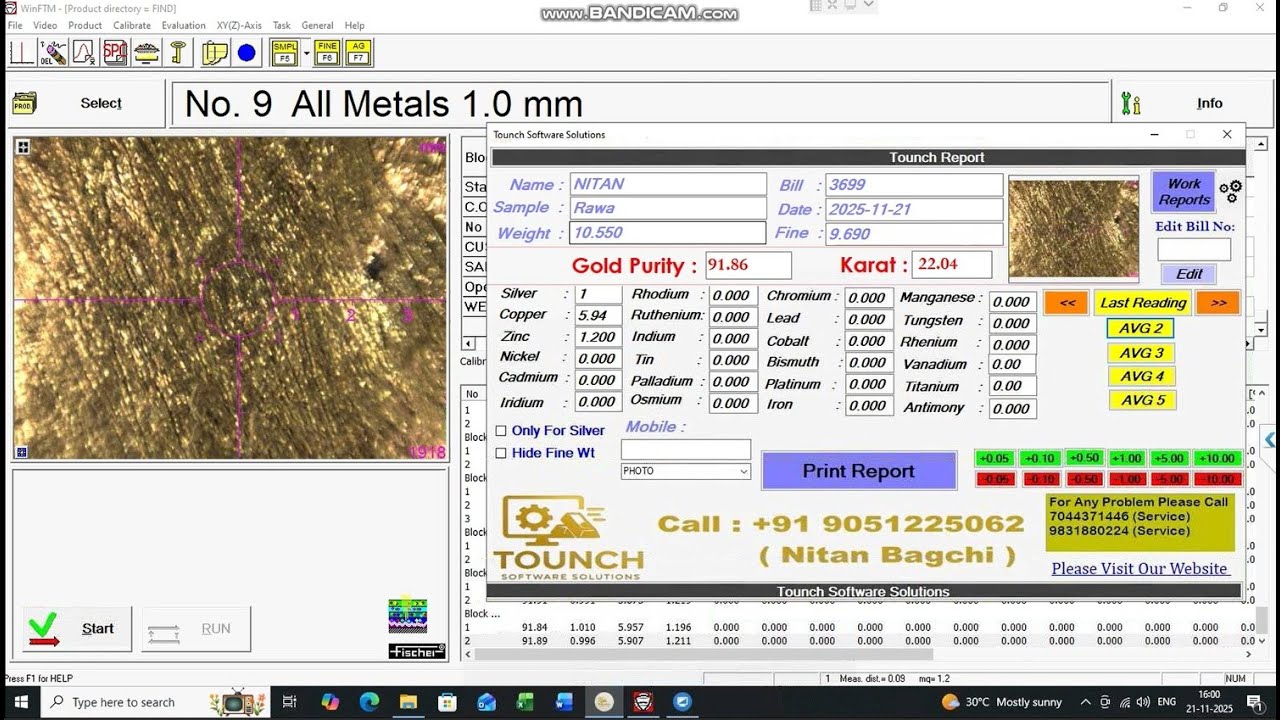Auto 100 Gold Testing Report - YouTube